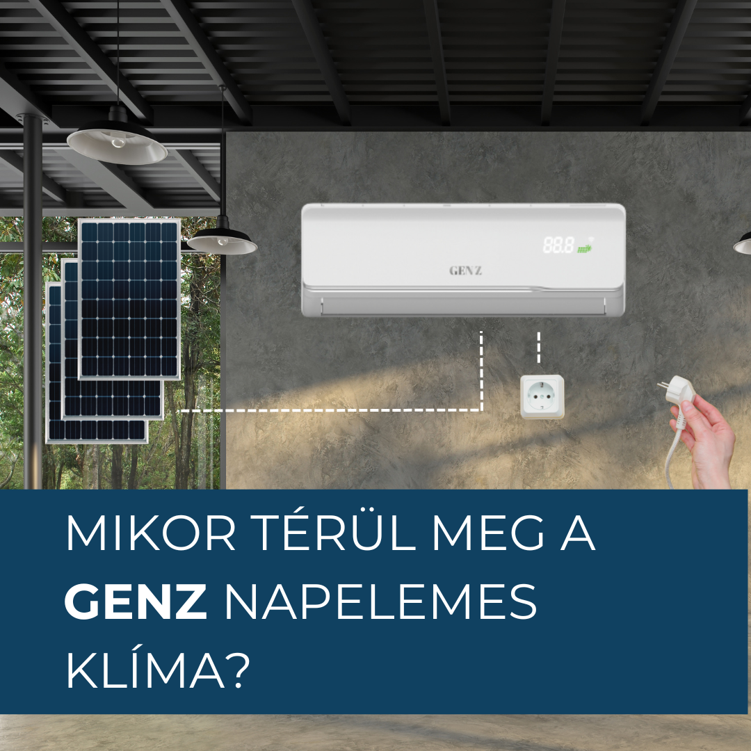 Ennyi idő alatt térül meg a GenZ napelemes klíma! - SunnyMood